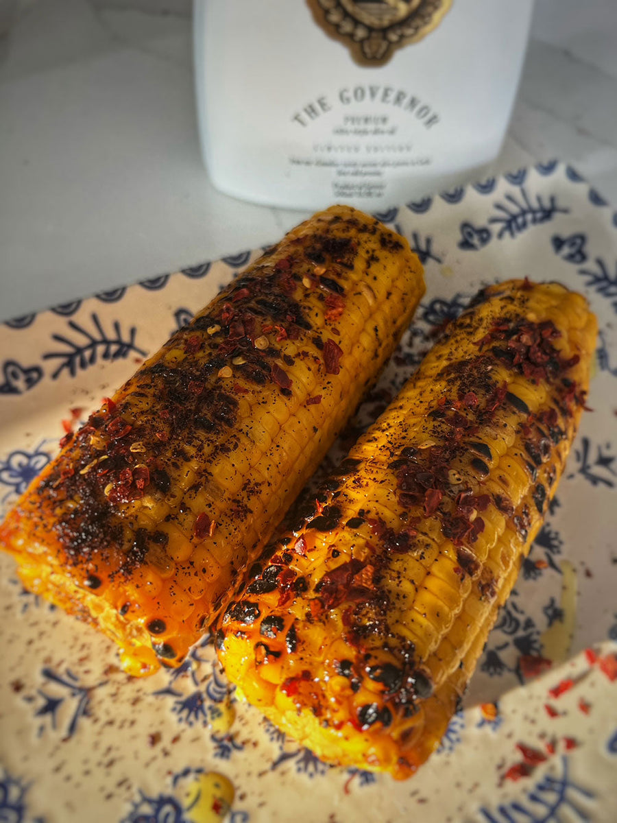 BBQ Sweetcorn with Sumac and Feta – The Governor