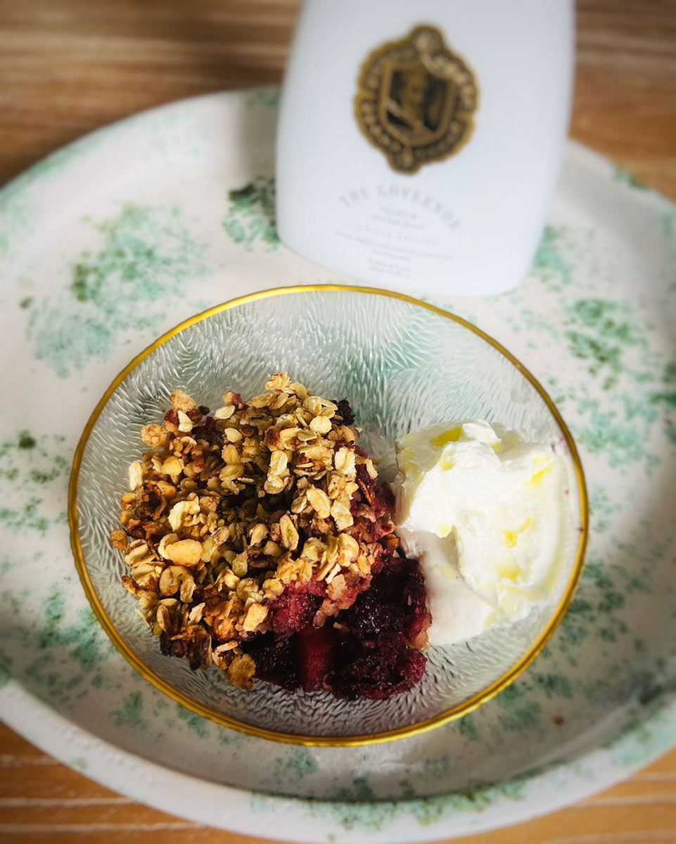 Blackberry, Plum & Apple Nutty Crumble – The Governor